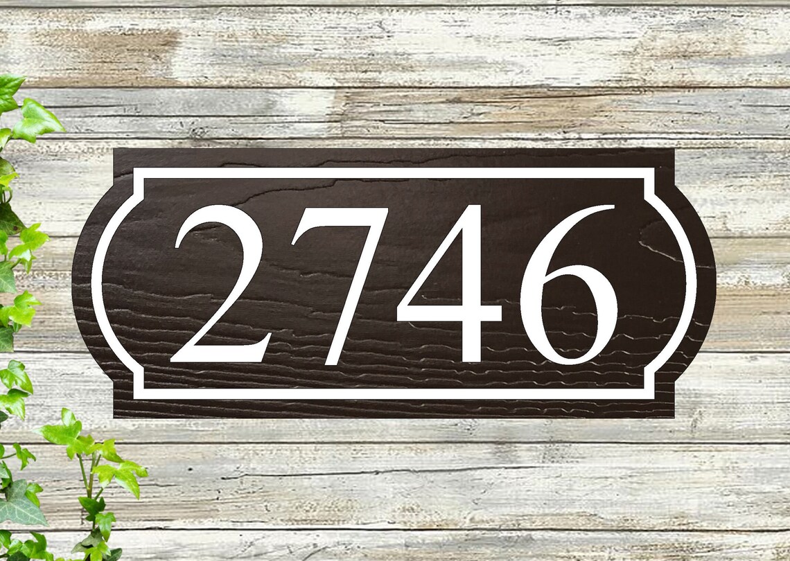 Address Sign House Number Sign Address Sign Outdoor Custom - Etsy