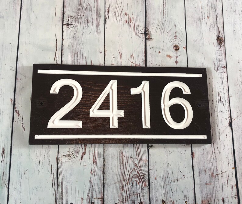 Address Sign Address Sign for House Address Sign Outdoor | Etsy