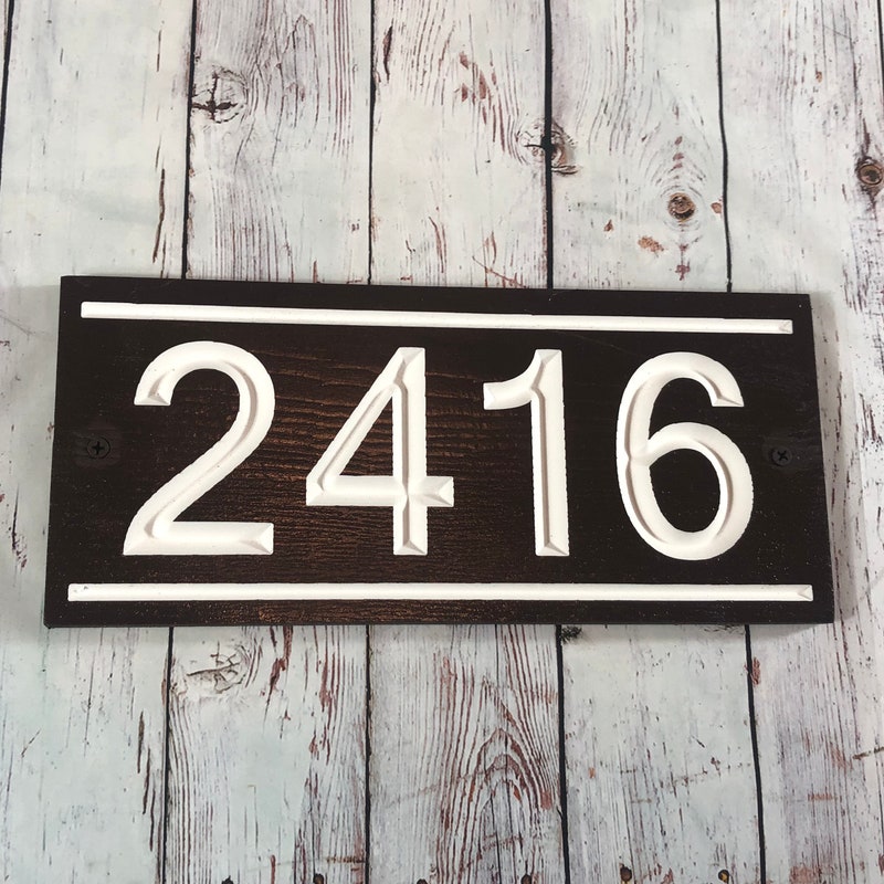 House Address Sign - Etsy