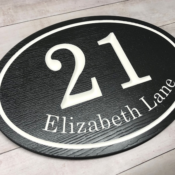 Colonial House Numbers - Etsy