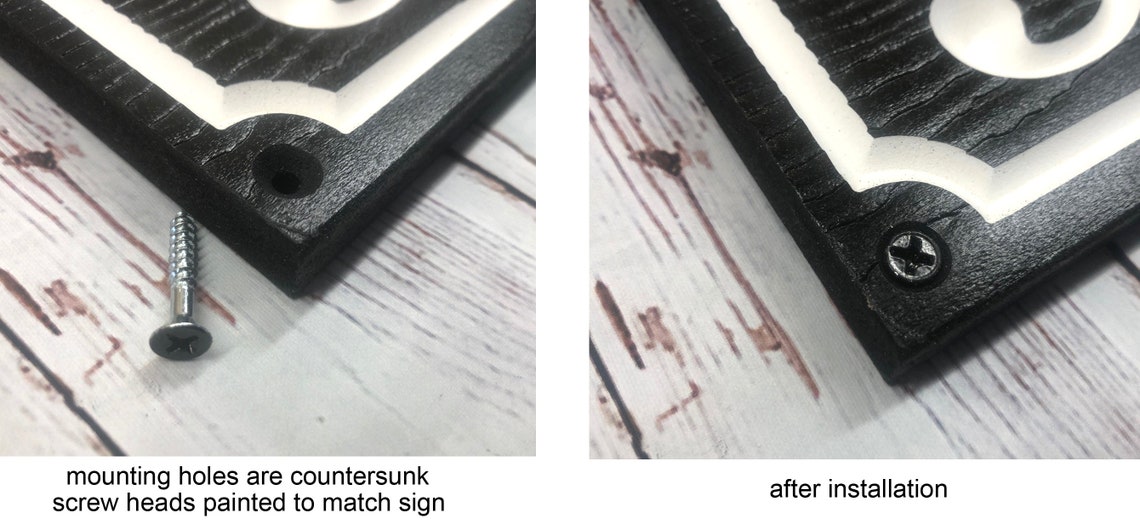 Nautical House Number Sign Coastal Address Sign Anchor - Etsy