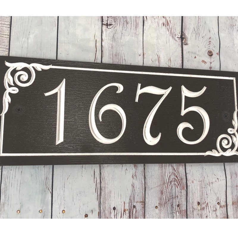 French House Numbers - Etsy
