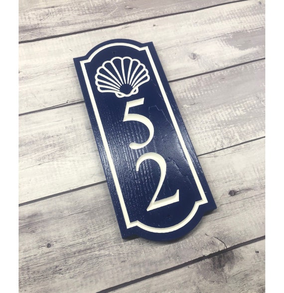 Nautical Outdoor Number Signs Amazon.com: House Address Signs, Rustic