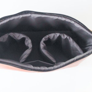 Dslr Camera Bag Insert in Genuine Leather, Camera Bag, Camera Case ...