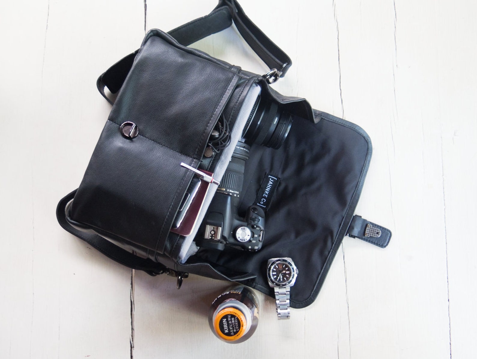 DSLR Camera Bag With Insert and Casing. Shoulder Camera Bag for Men and ...