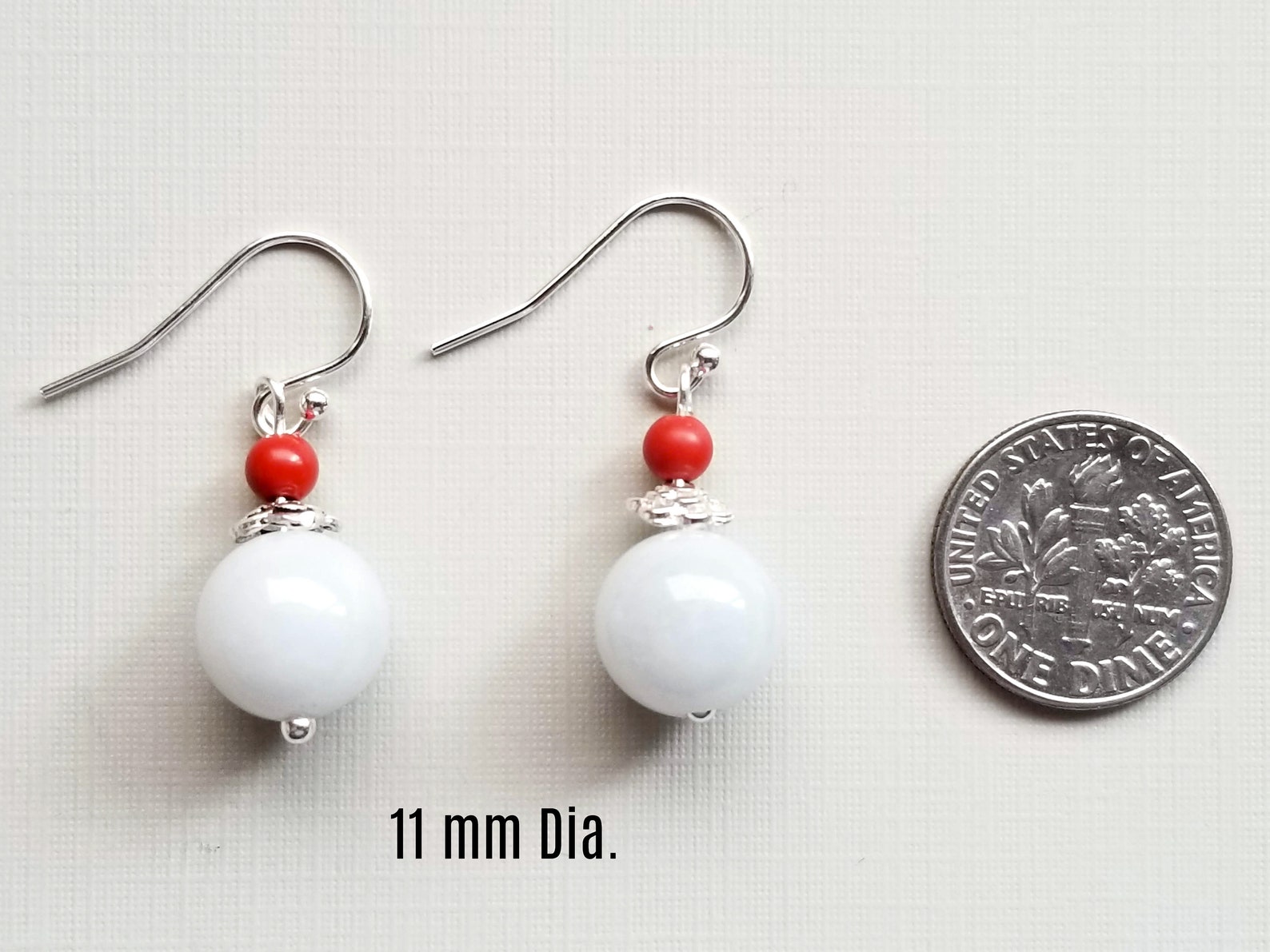 White Jade Earrings Jadeite Earrings Jade Drop Earrings Jade Threader ...