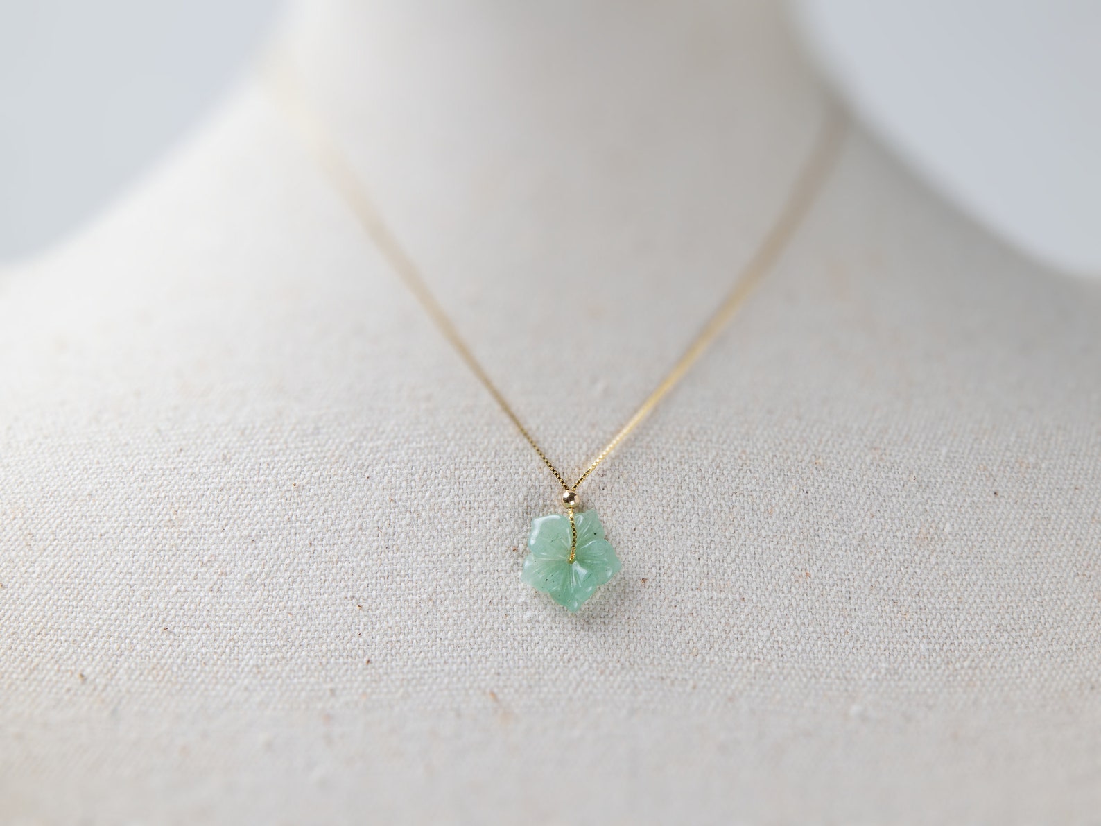 Jade Necklace Gold Jade Necklace for Women Jade Jewelry - Etsy