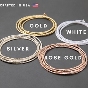 Rose Gold Stack Bracelet for Women Bridesmaid Bracelet Rose Gold ...