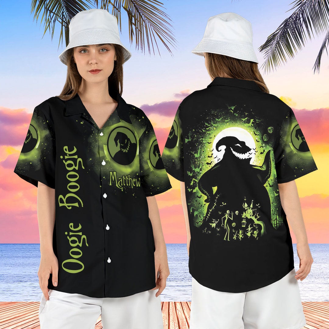 Custom Oogie Boogie Hawaiian Shirt Nightmare Before Christmas - Etsy