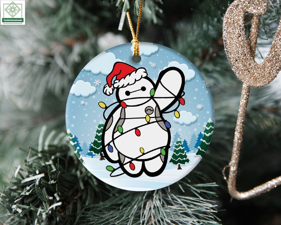 Baymax Christmas Light Ornament Big Hero 6 Christmas - Etsy