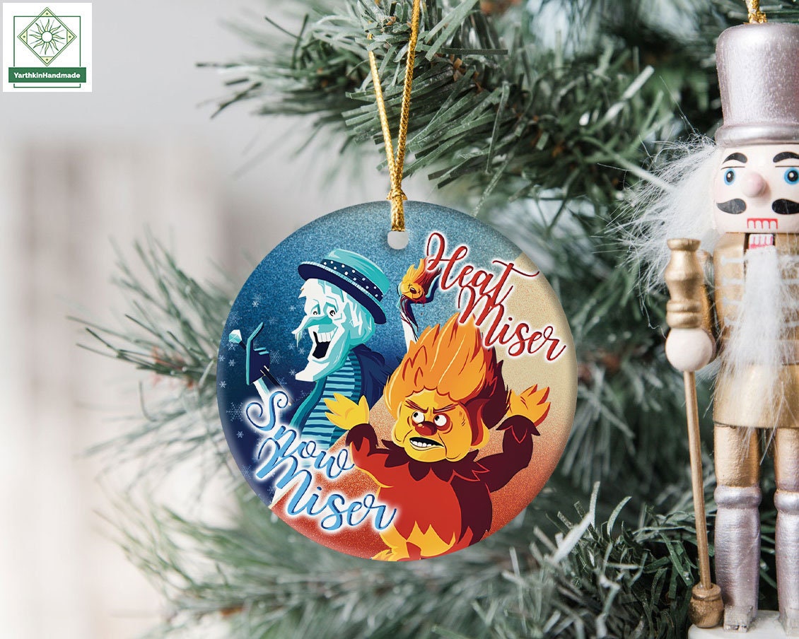 Heat and Snow Miser Ornament, Snow Miser Christmas Ornament sold by ...