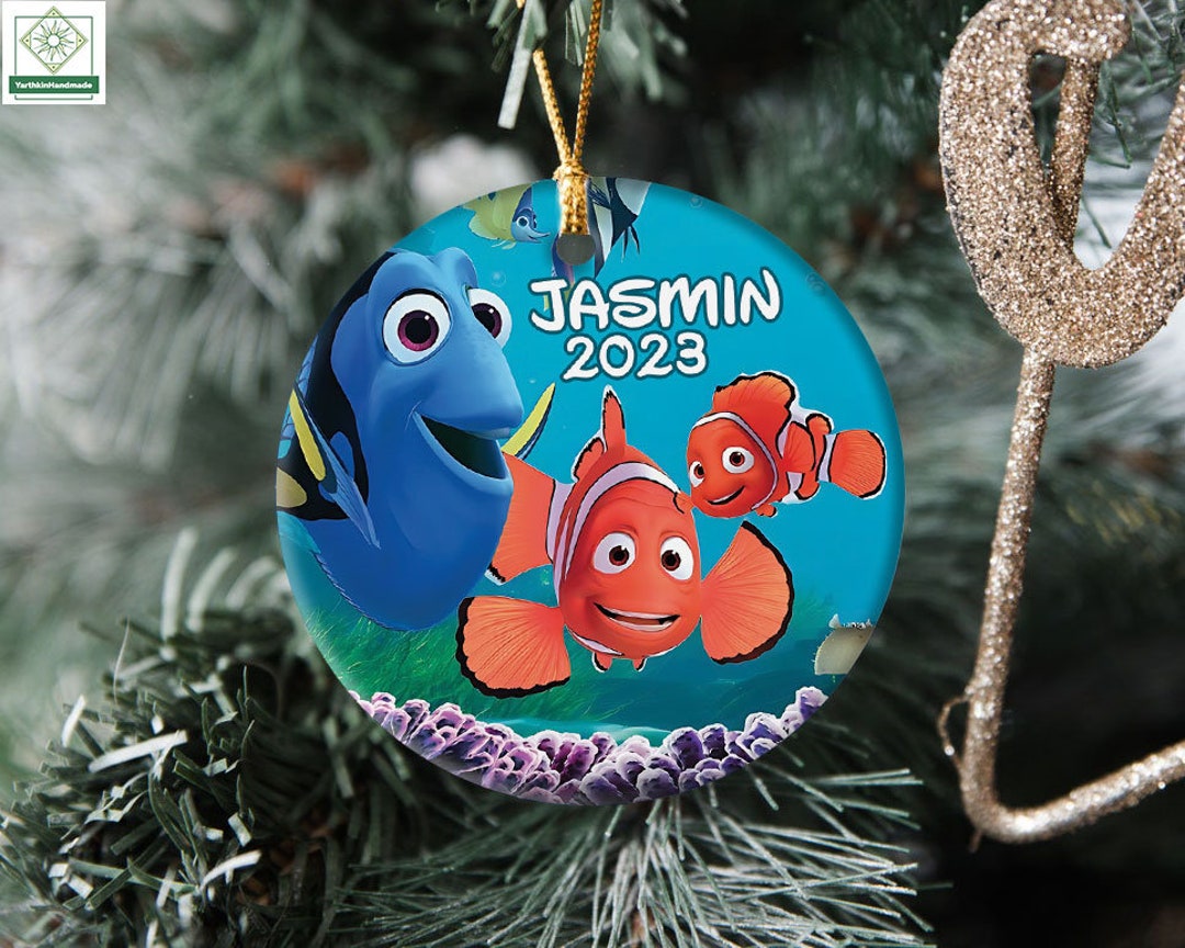 Personalized Finding Nemo Christmas Ornament Nemo Dory - Etsy