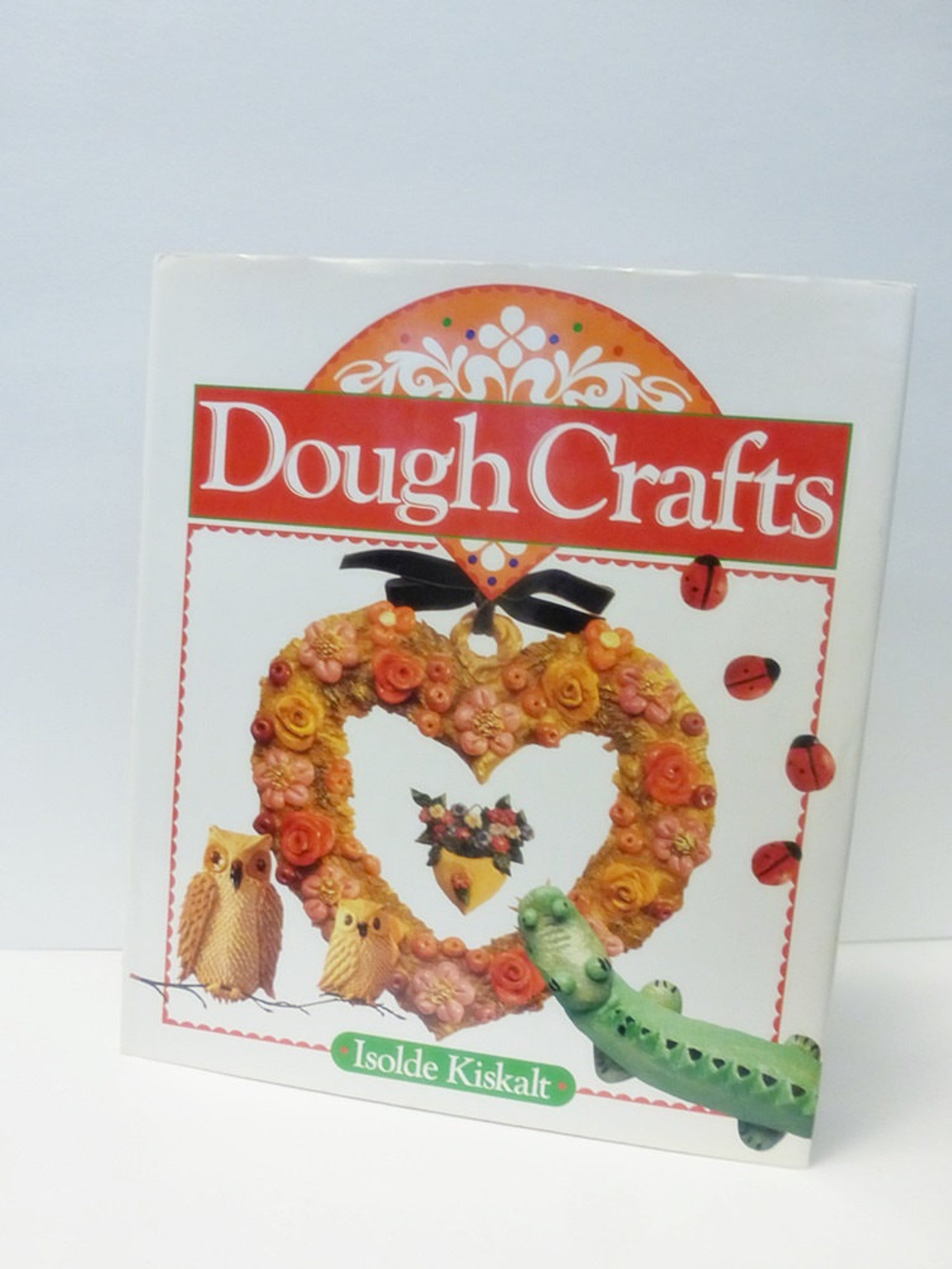 Dough Crafts Instructional Arts and Crafts Book 1991 Hardcover - Etsy
