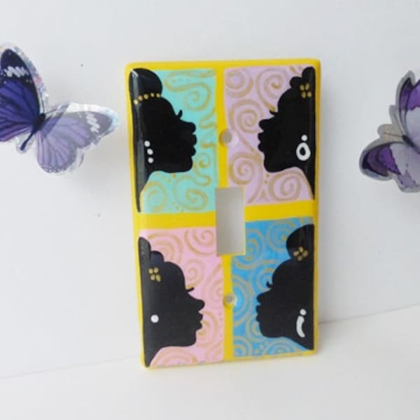 Afrocentric Light Switch Covers - Etsy