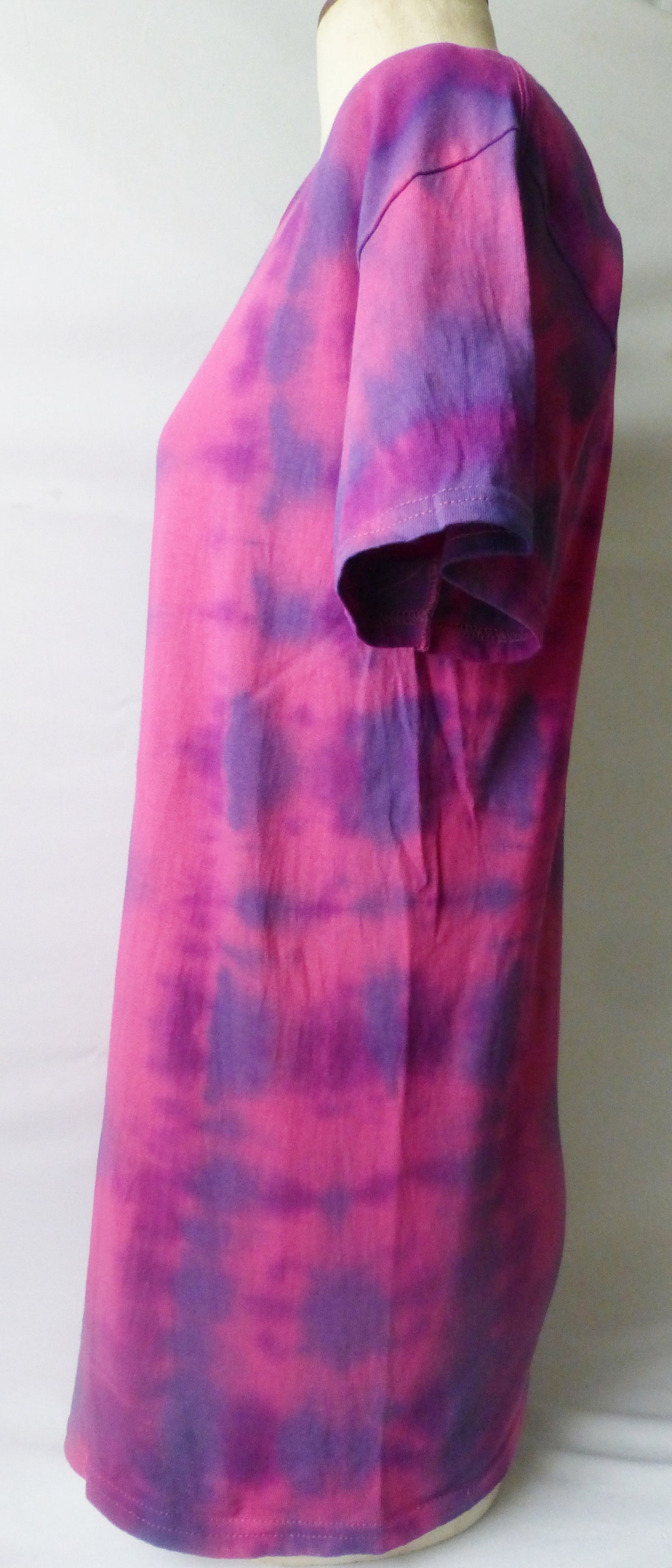 Pink Purple on Pink Tie Dye Woman's T Shirt Size Medium - Etsy