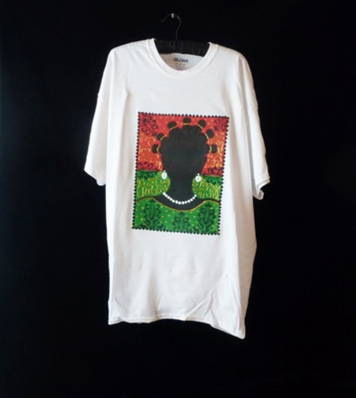 Kwanzaa Gifts 2X Woman's Afrocentric T Shirt RED BLACK | Etsy