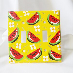 Watermelon Wedge and Flower Two Way Light Switch Cover Spring Kitchen ...