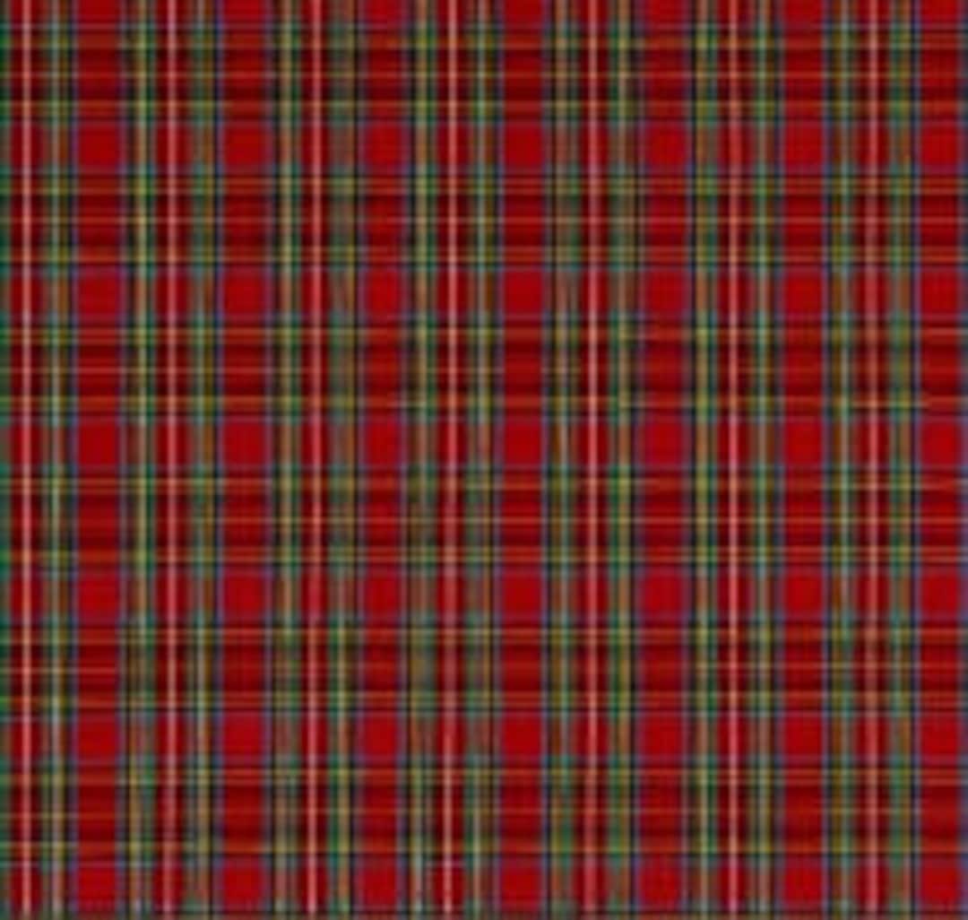 Red Tartan Curtain Valance | Red Plaid Curtain - Etsy