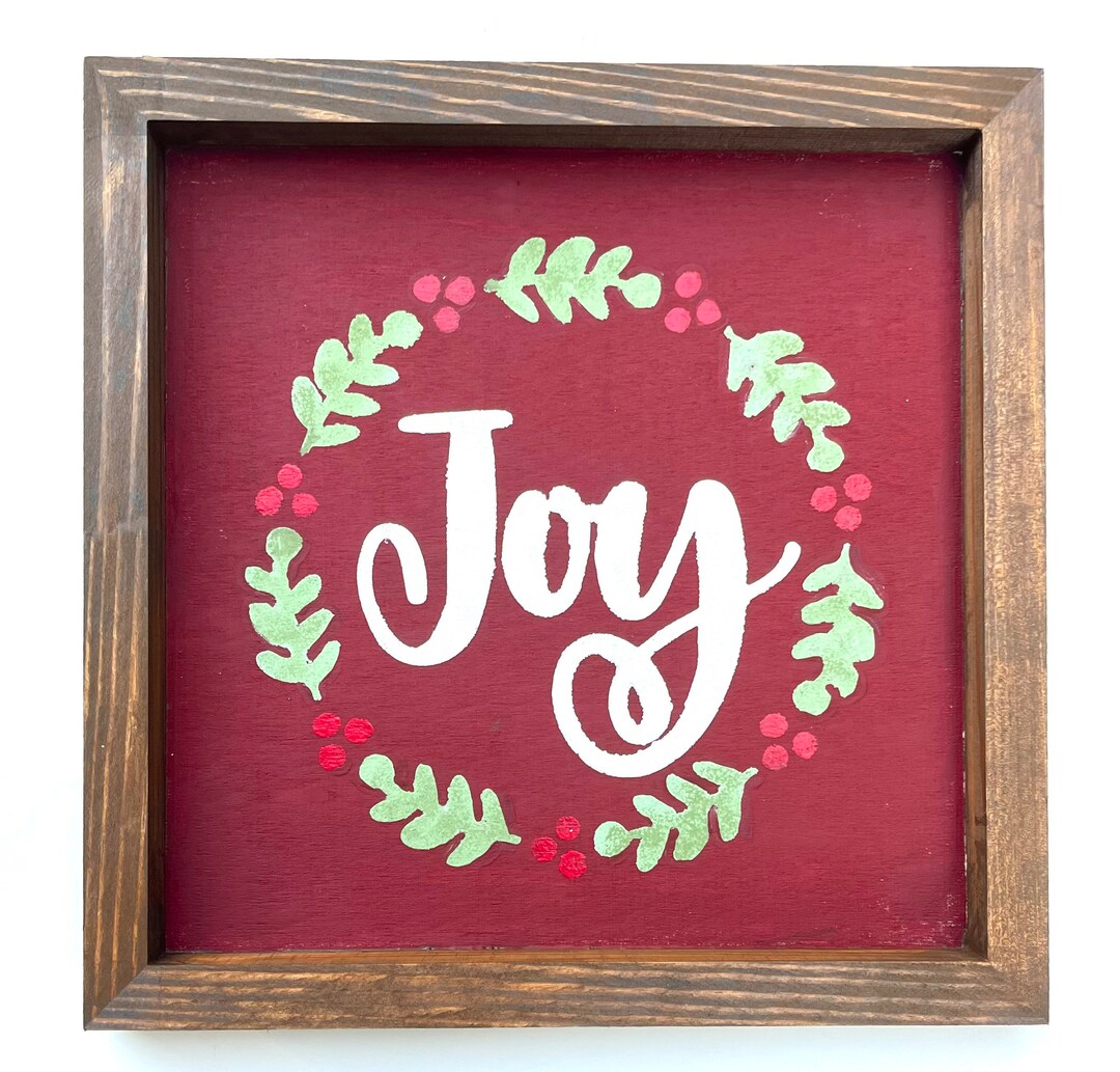 Christmas Sign | Joy to the World | Christmas Decor | Farmhouse Decor ...