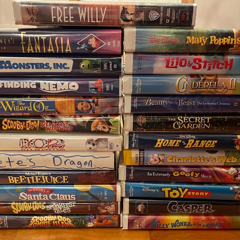 Kids Vhs Lot - Etsy