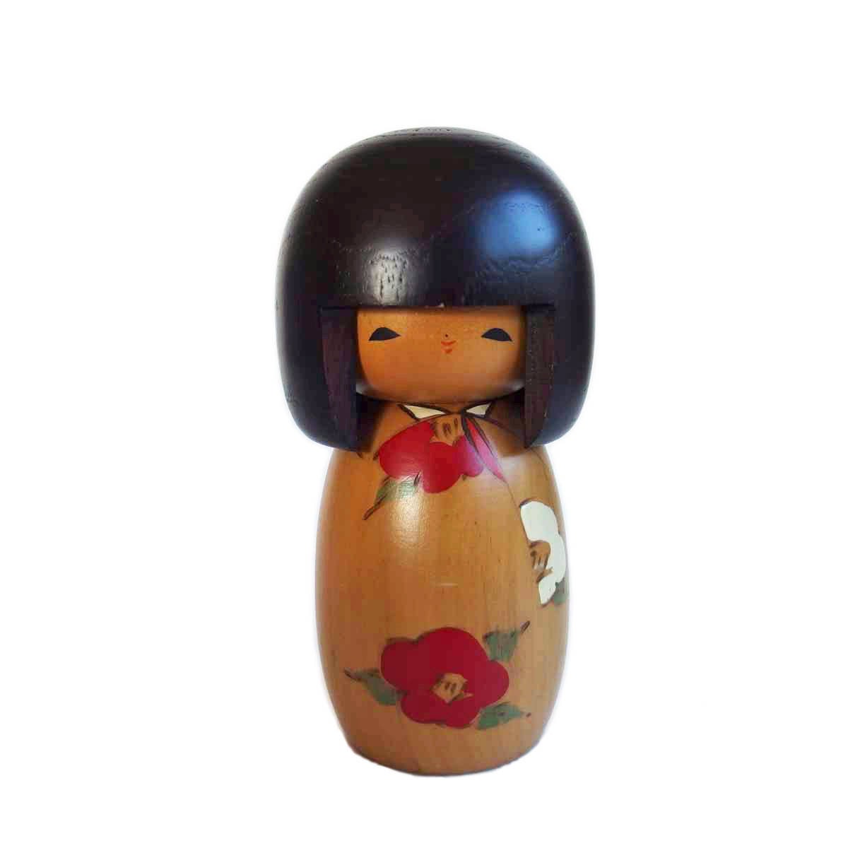 Figurines & Knick Knacks Art & Collectibles Barber Hair Kokeshi Doll ...