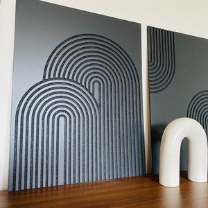 Modern Pattern, Modern Home Decor, Bedroom Wall Decor, Boho Wall Decor ...