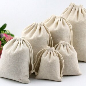 Cotton Drawstring Bag, Cotton Pouch, Cotton Muslin Bag, Mailing Bags ...