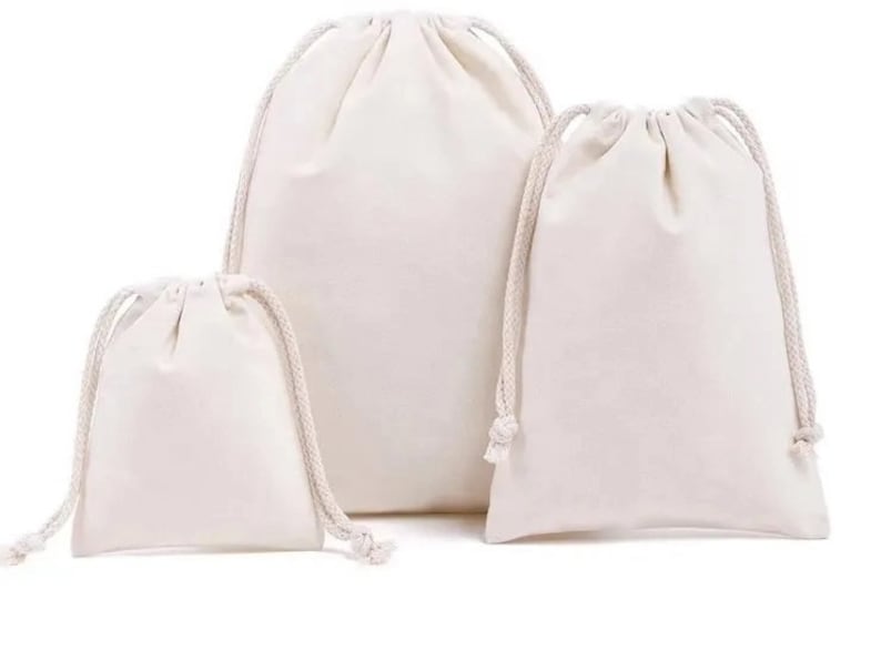 Cotton Drawstring Bag, Cotton Pouch, Cotton Muslin Bag, Mailing Bags ...
