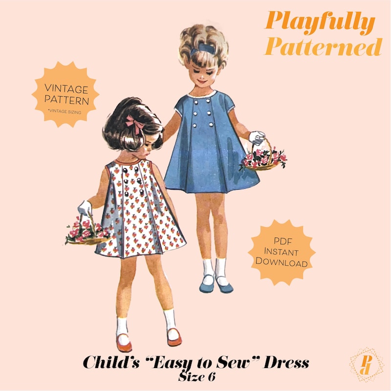 1960s Sewing Pattern - Etsy