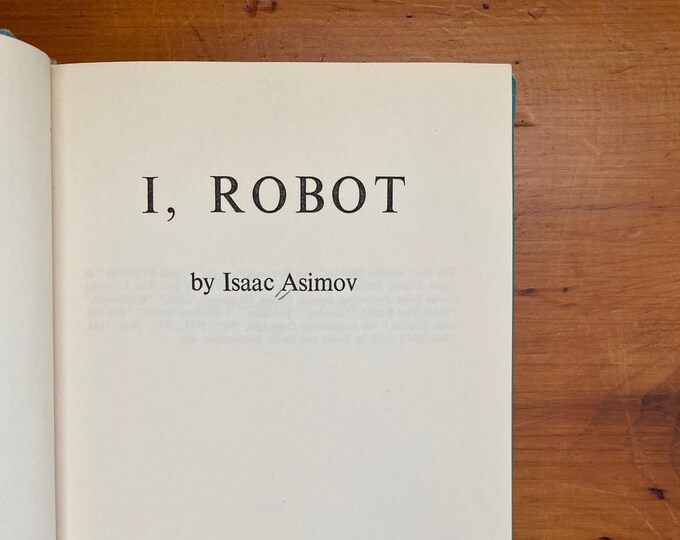 I Robot by Isaac Asimov -1950 Ex-library - Etsy