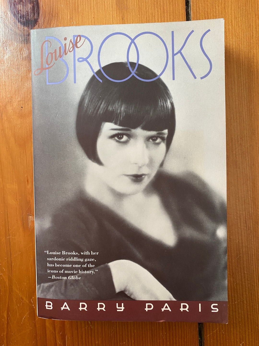 Louise Brooks by Barry Paris - 1990 Anchor Books - Etsy