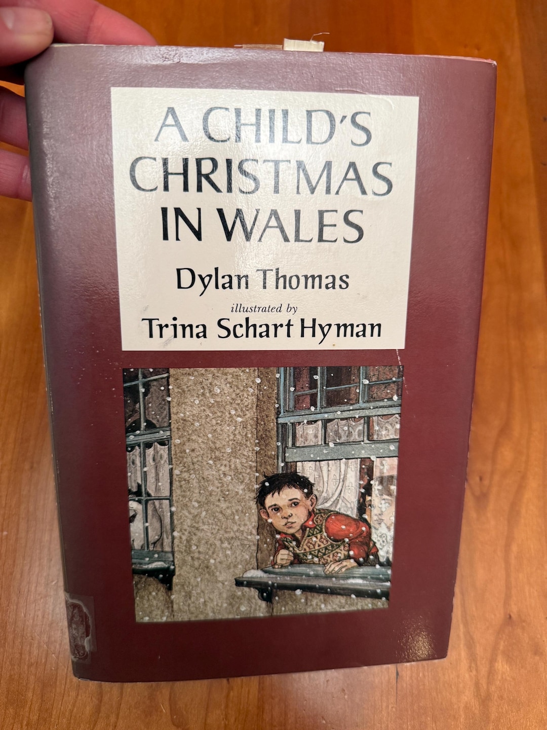 A Child's Christmas in Wales by Dylan Thomas - Holiday House 1985 - Etsy