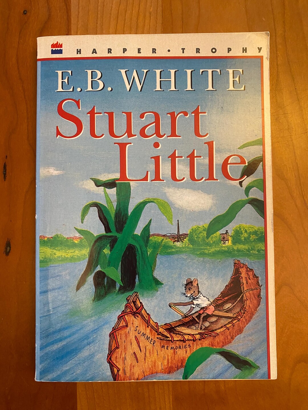 Stuart Little by E.B. White - 1996 Harper Trophy Paperback - Etsy