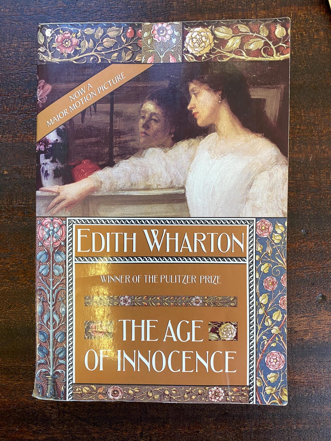The Age of Innocence by Edith Wharton - 1992 Collier - Etsy
