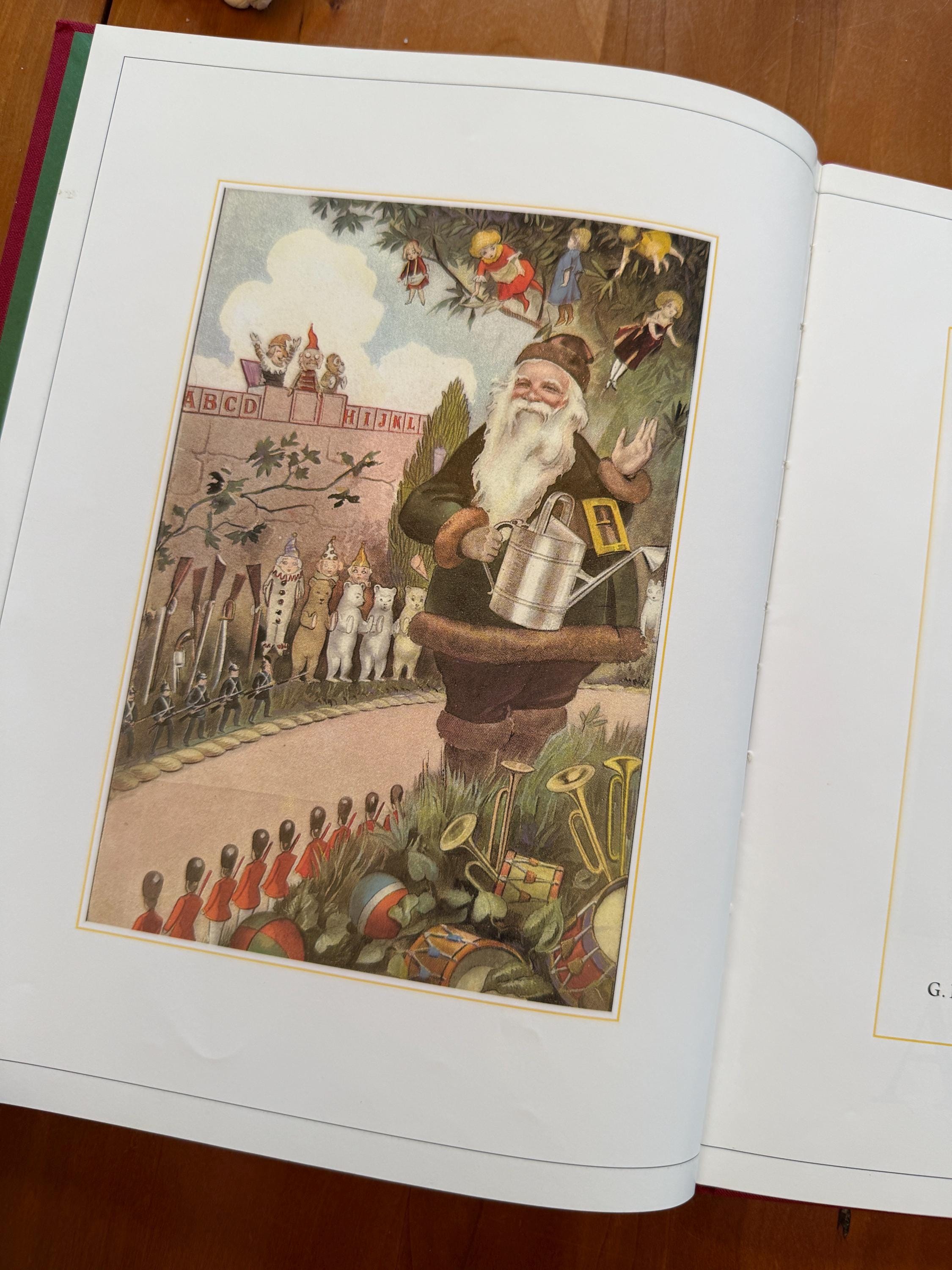 A Christmas Alphabet From a Poem by Carolyn Wells - 1989 Putnam - Etsy