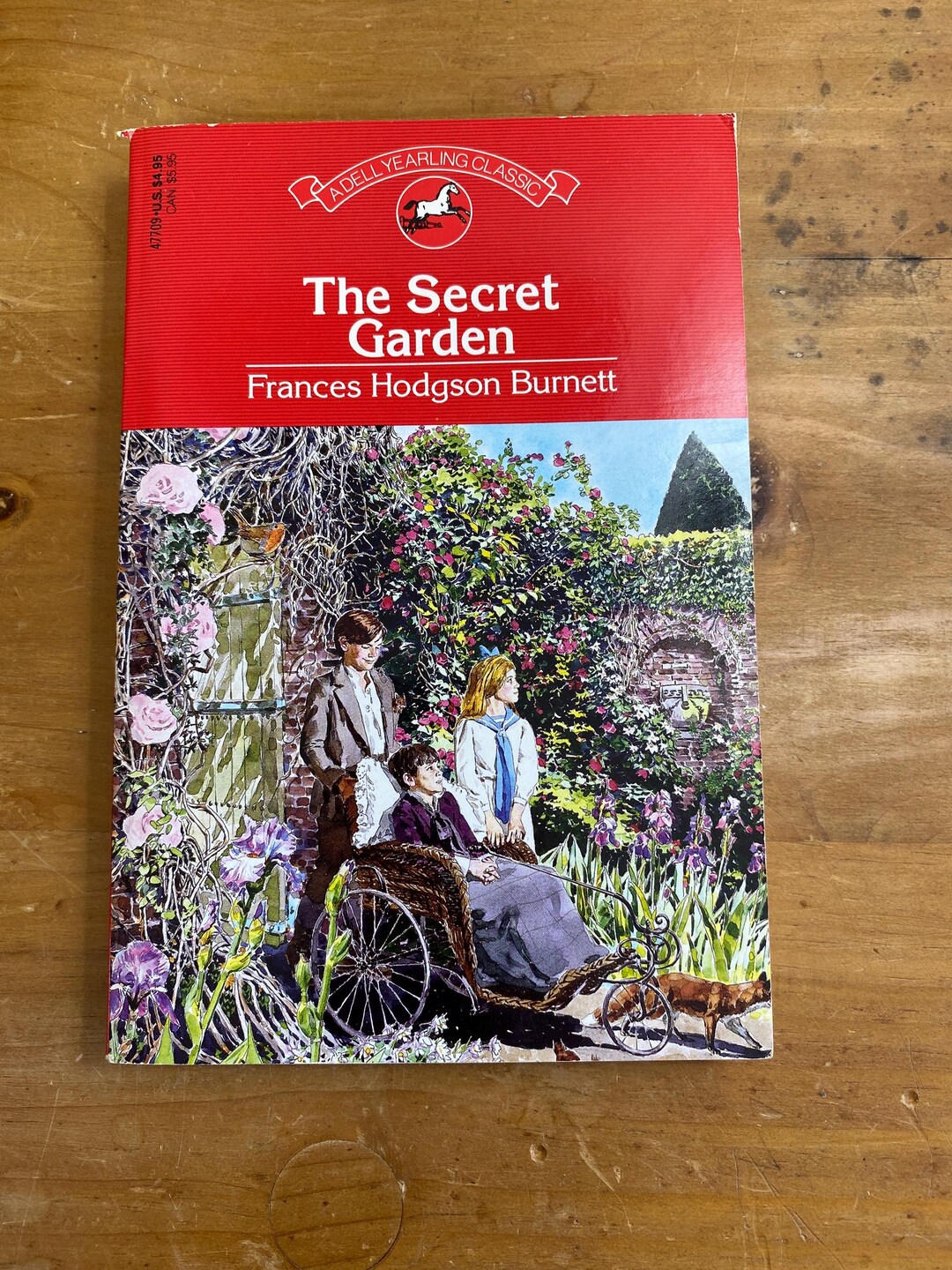 The Secret Garden by Frances Hodgson Burnett - Dell Yearling 1987 - Etsy