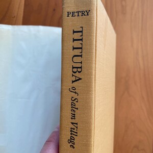 Tituba of Salem Village by Ann Petry - Crowell 1964 - Ex-library - Etsy