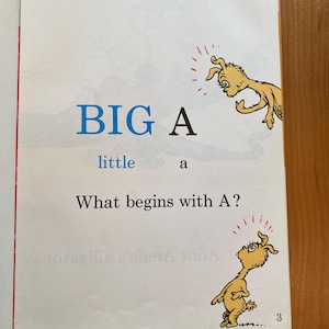 Dr. Seuss's ABC - 1963 Random House Beginner Books - Etsy