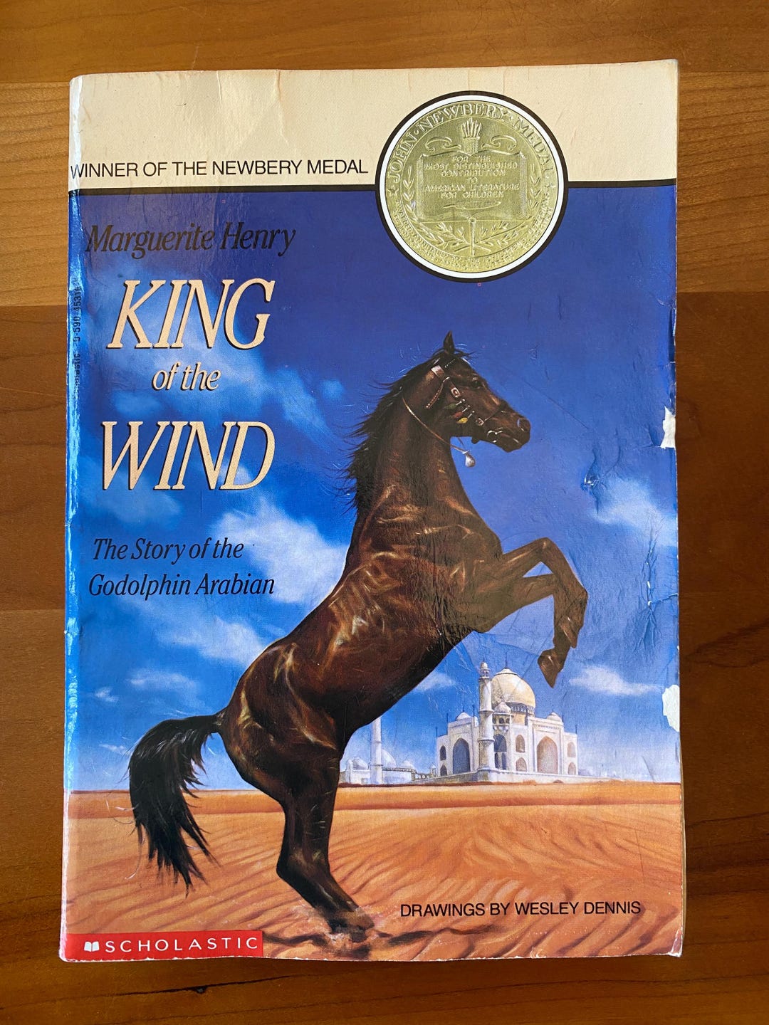 King of the Wind by Marguerite Henry - Scholastic Book Services -1990s ...