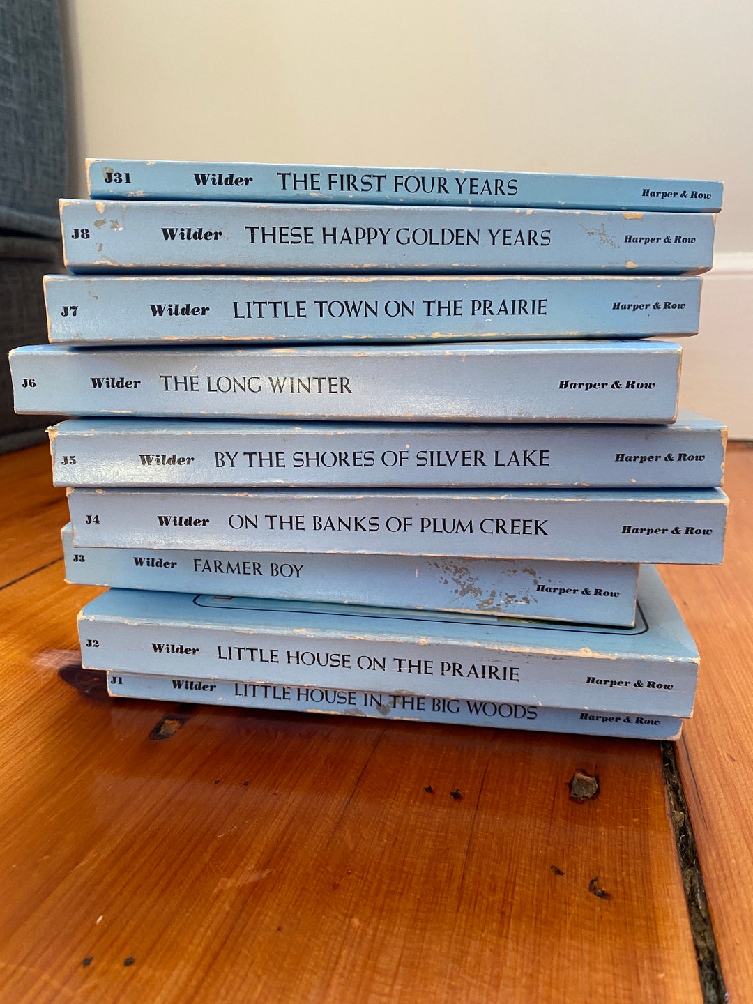 Little House Original 9 Book Set by Laura Ingalls Wilder - 1971 - Etsy