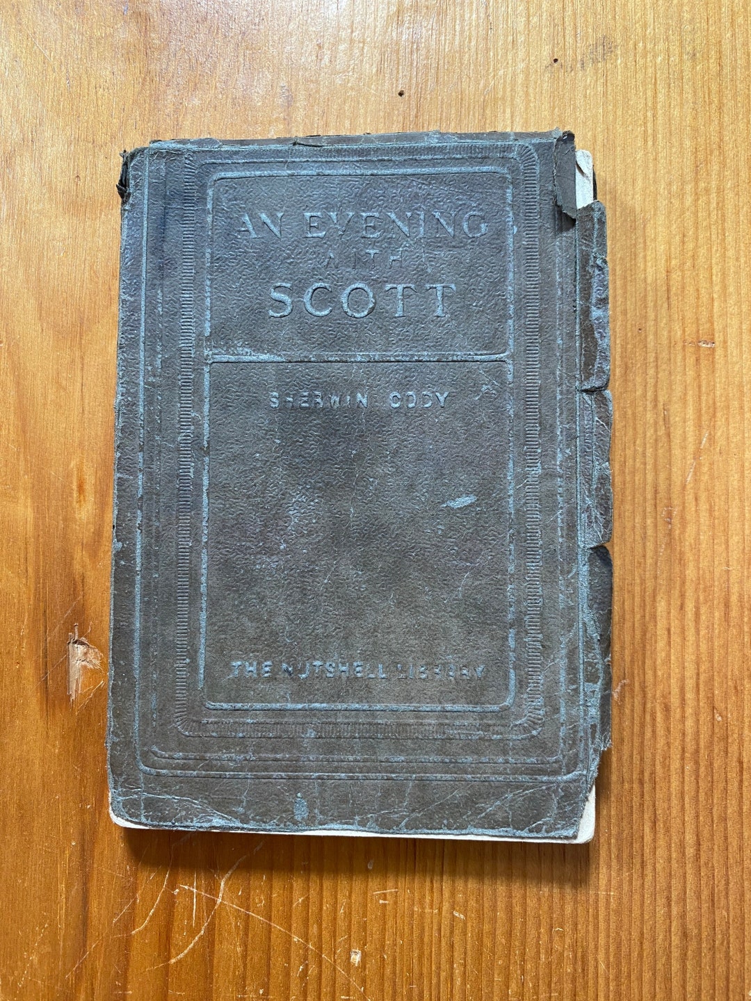 An Evening With Scott - Sherwin Cody - the Nutshell Library - Vintage ...