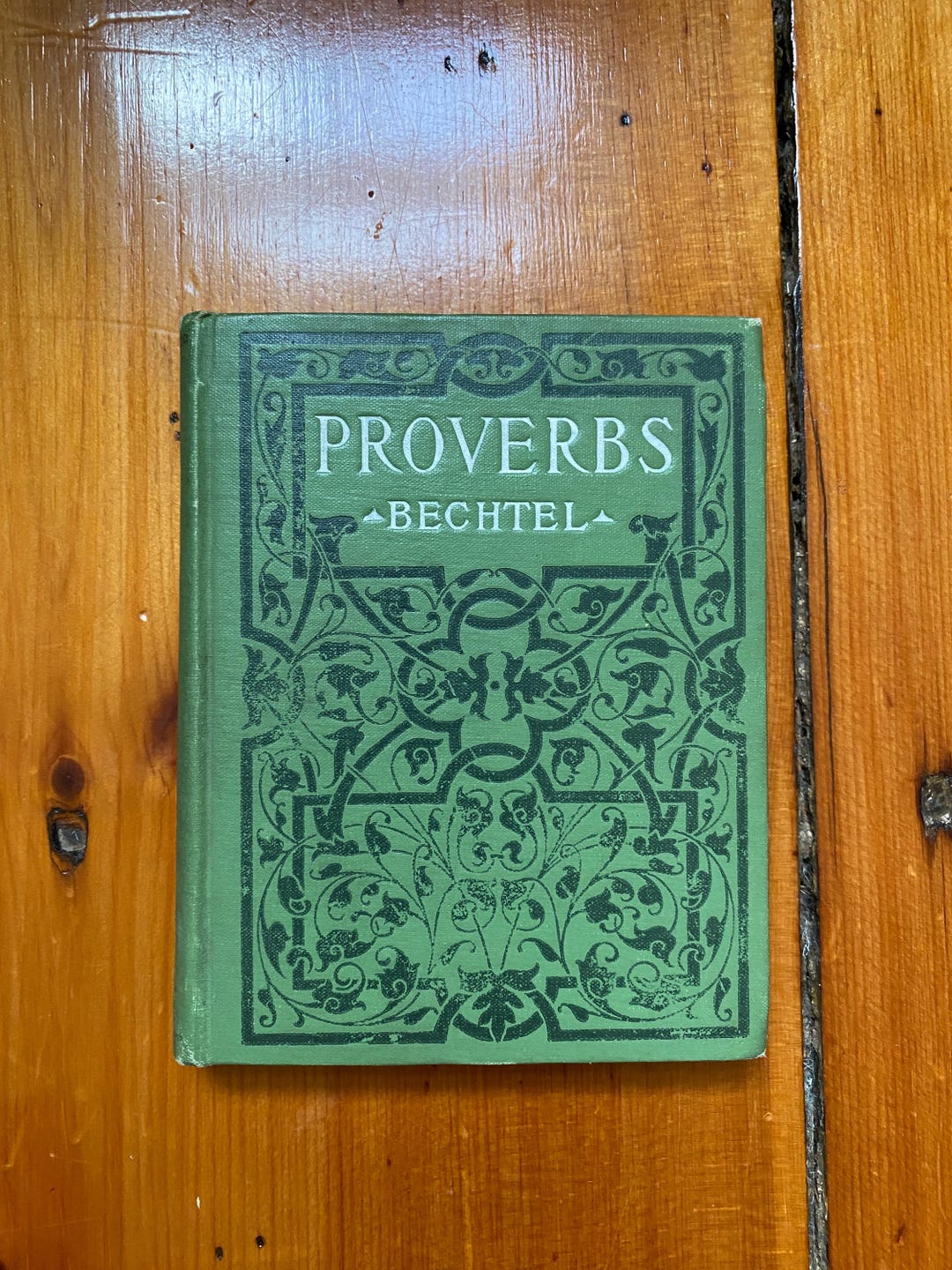 Proverbs by John H. Bechtel 1909 - Etsy