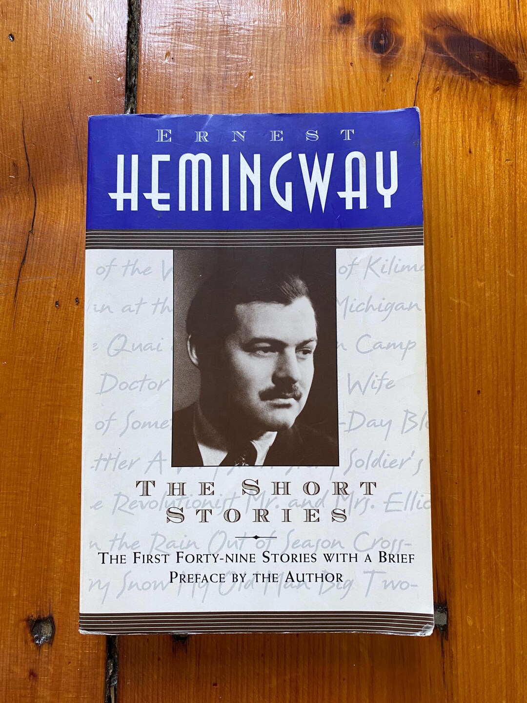The Short Stories of Ernest Hemingway - Scribners - 1995 - Etsy