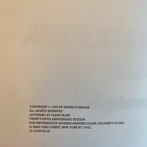 In the Night Kitchen Written and Illustrated by Maurice Sendak 1996 ...