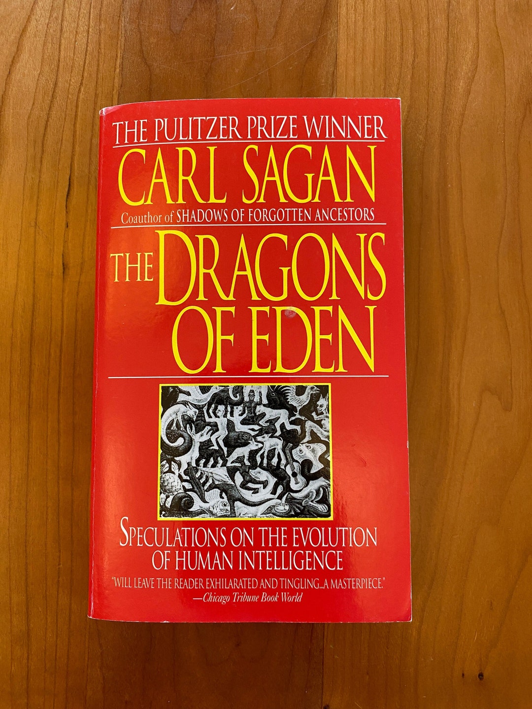 The Dragons of Eden by Carl Sagan - Ballantine Mass Market Paperback - Etsy