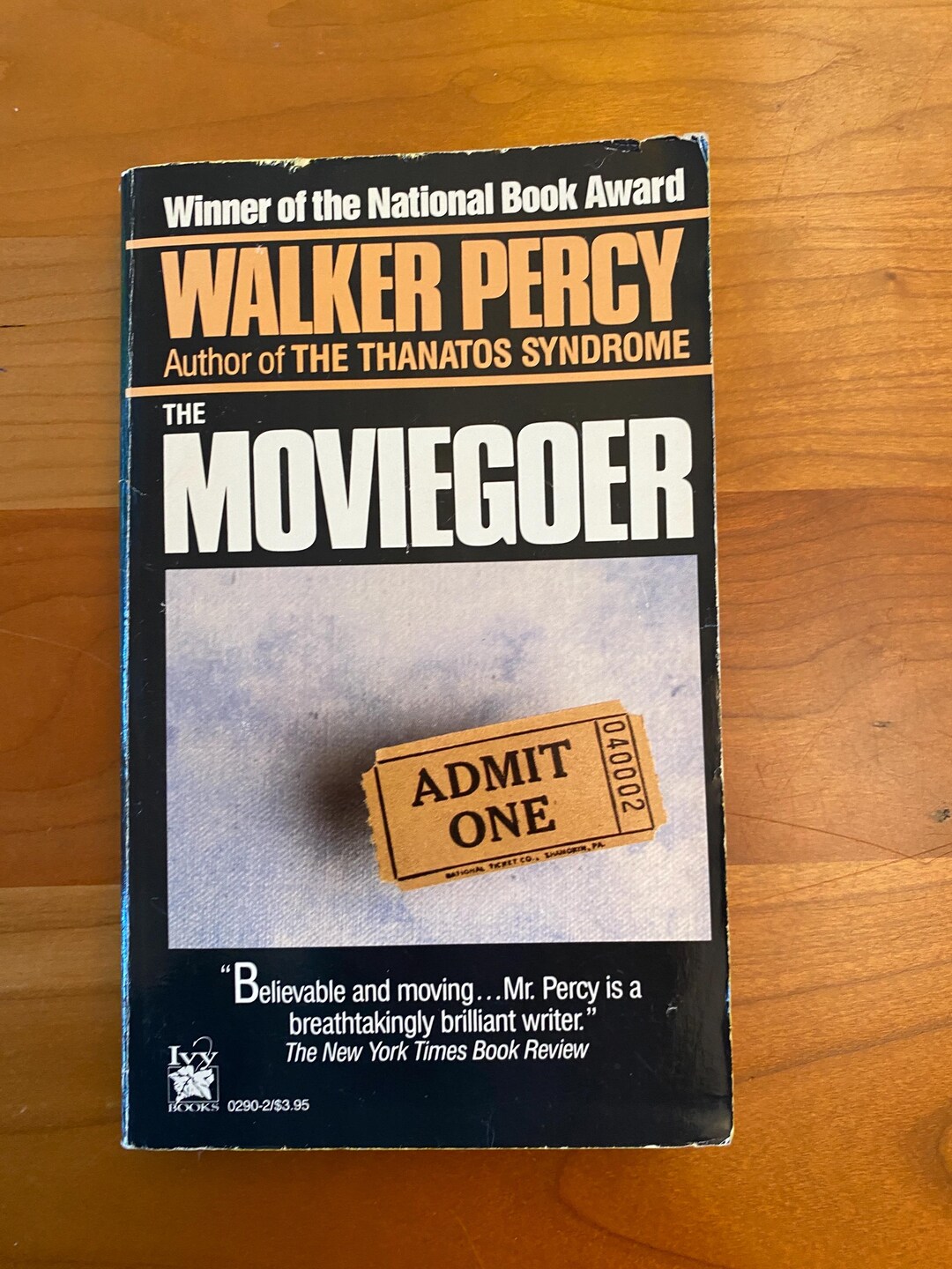 The Moveigoer by Walker Percy - 1989 Ivy Books - Etsy