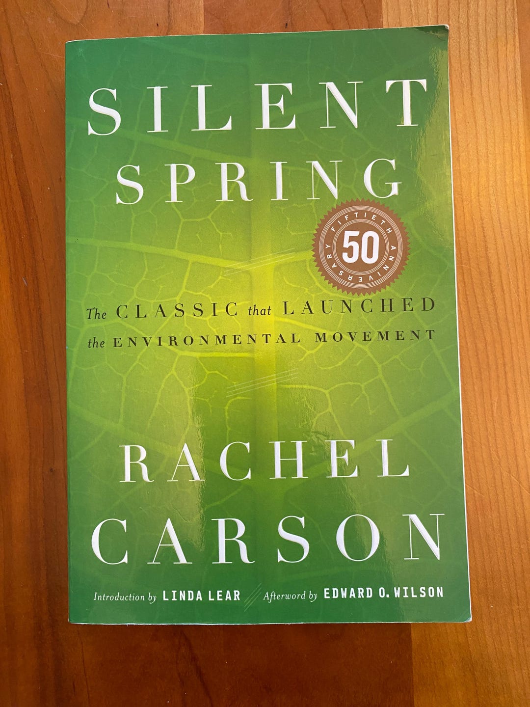 Silent Spring by Rachel Carson 50th Anniversary Edition 2002 - Etsy