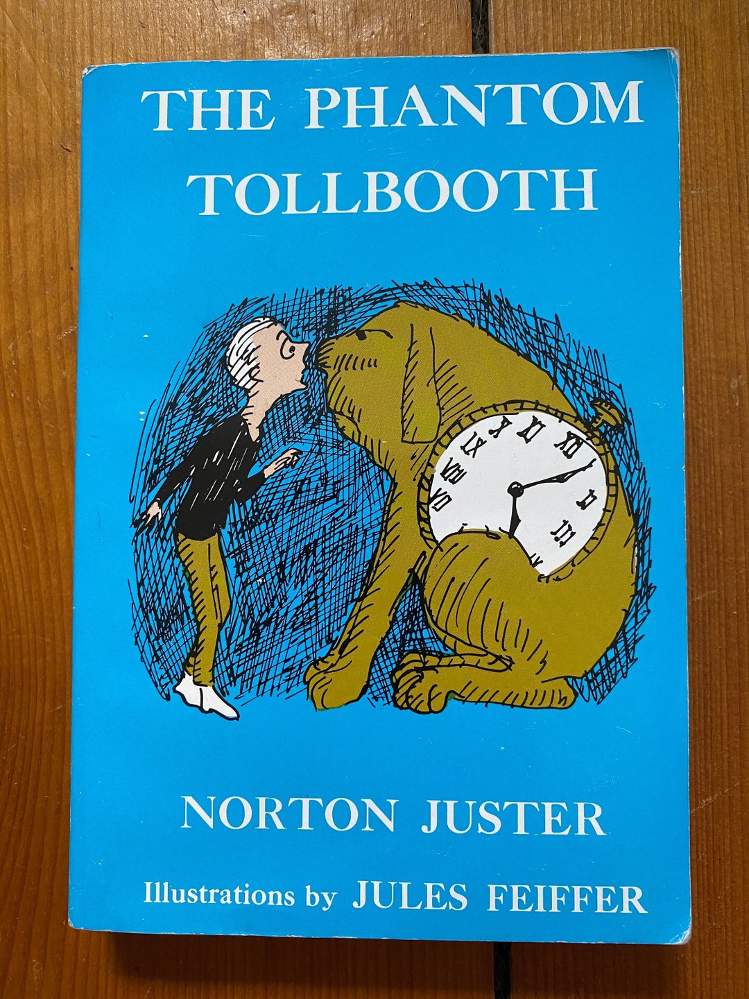 The Phantom Tollbooth by Norton Juster 1990s Scholastic Paperback - Etsy