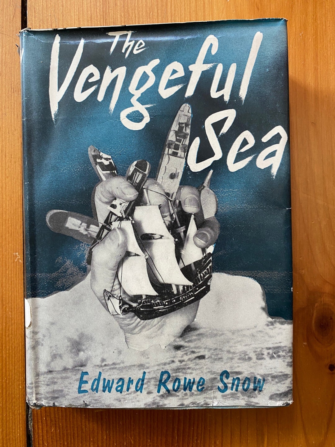 The Vengeful Sea by Edward Rowe Snow - Dodd Mead - 1956 - Ex Library - Etsy