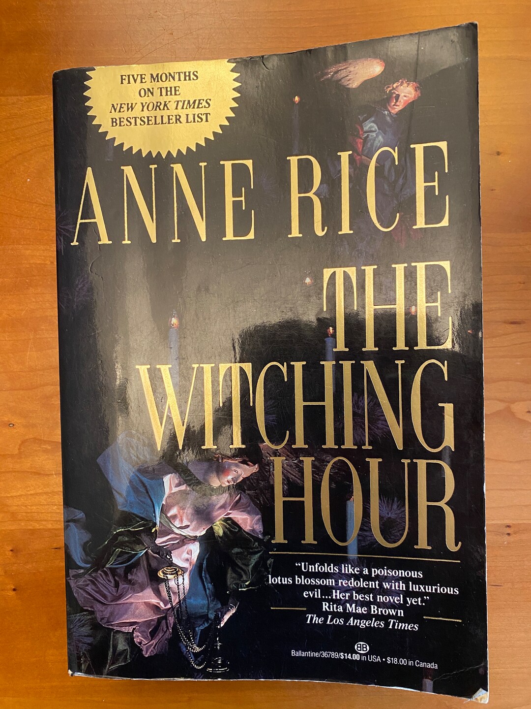 The Witching Hour by Anne Rice Ballantine 1991 - Etsy